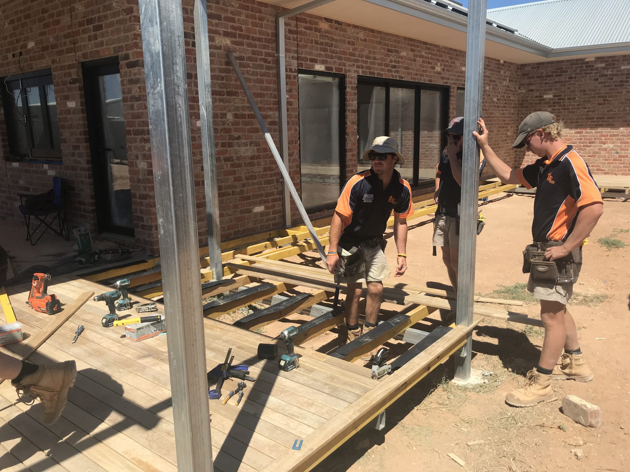 Deck screwpile footings. Install in 2-3 min. No digging or pouring. Buy now