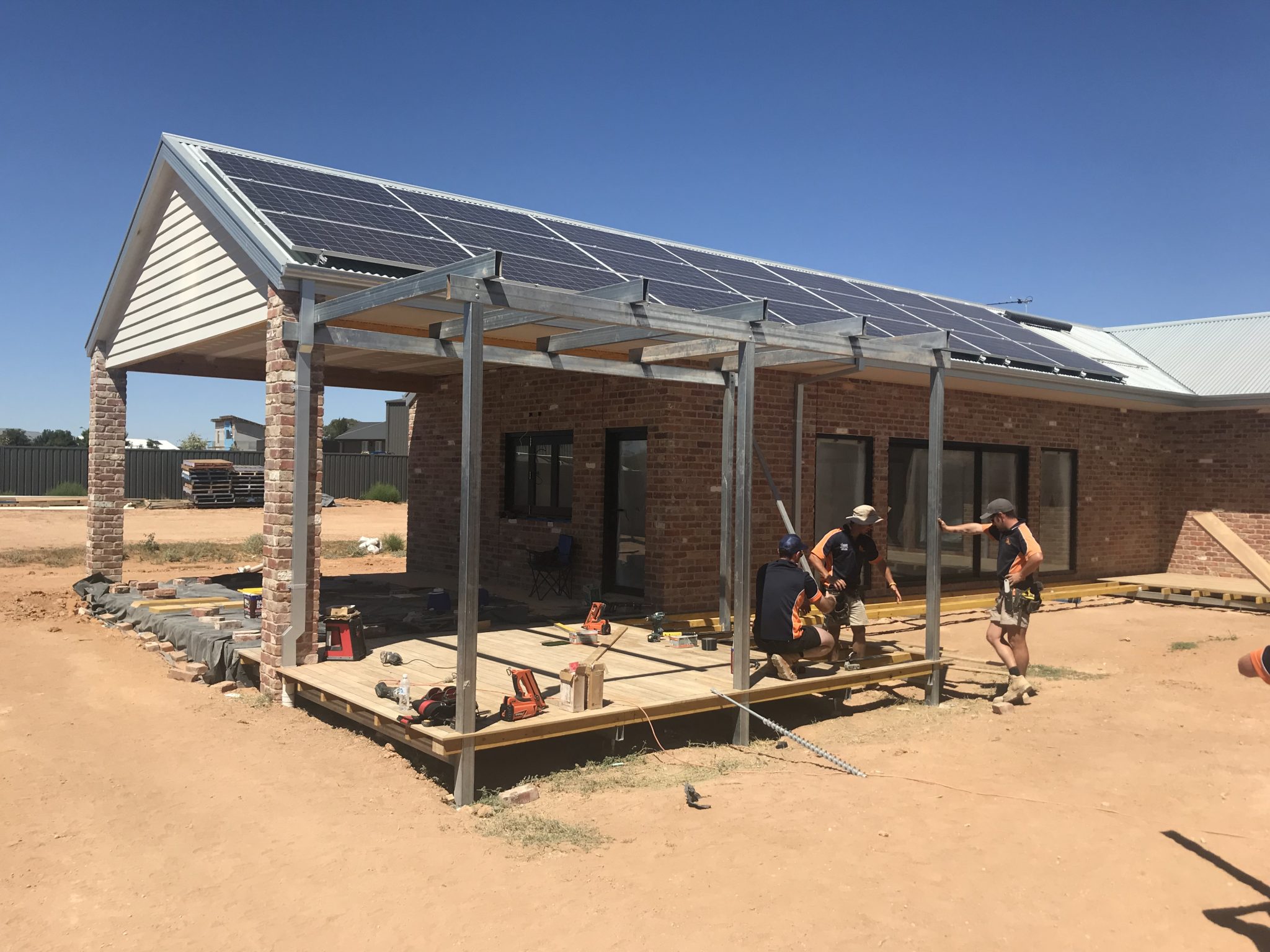 Deck screwpile footings. Install in 2-3 min. No digging or pouring. Buy now